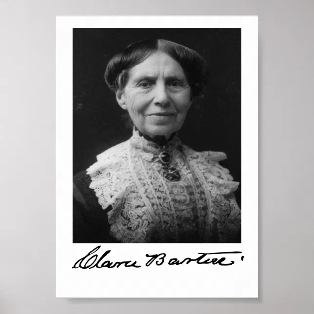 Portrait of Clara Barton Poster | Zazzle