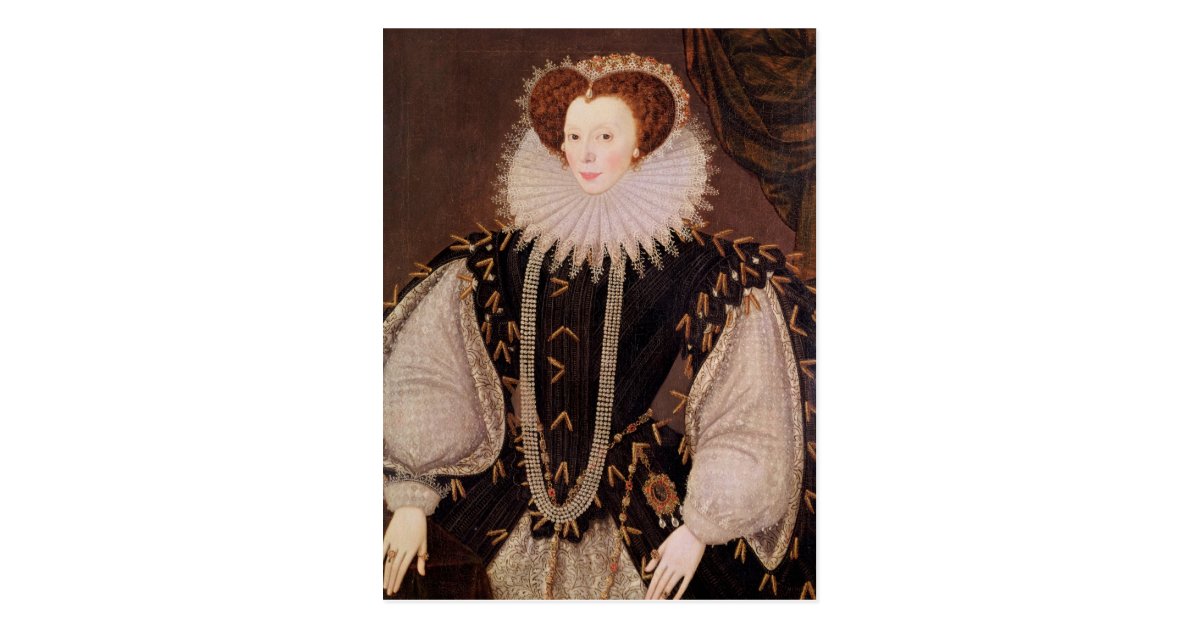 Portrait of Elizabeth Sydenham Postcard | Zazzle.co.uk