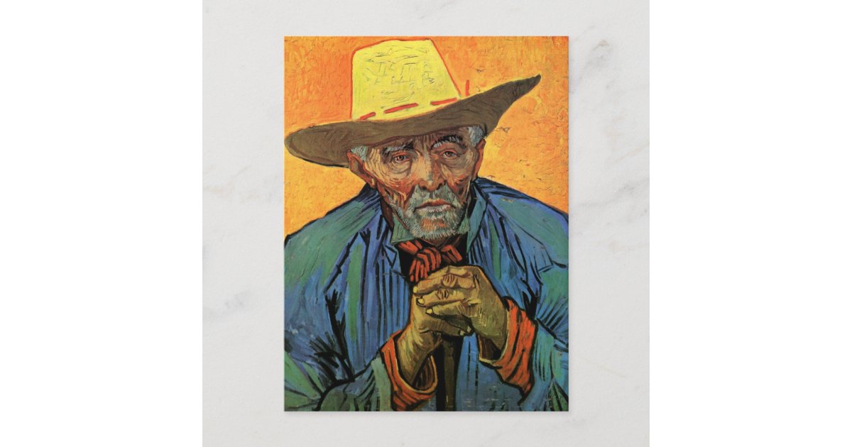 Portrait of Patience Escalier by Vincent van Gogh Postcard | Zazzle