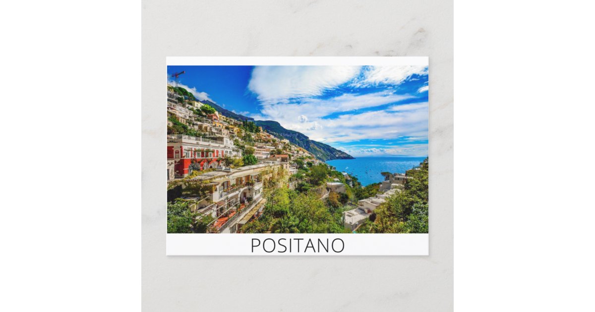 Positano Coast (Positano) Postcard | Zazzle
