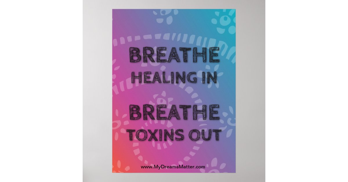 Positive Affirmation Manifest Perfect Body Health Poster | Zazzle