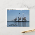 Postcard- Tall Ship, Bay of Green Bay, WI Postcard | Zazzle