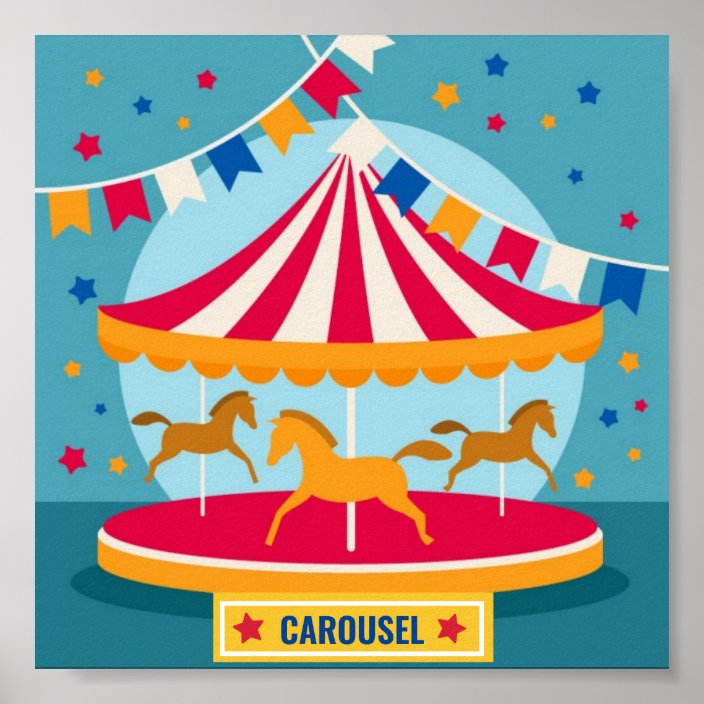 Poster - Carousel | Zazzle.co.uk