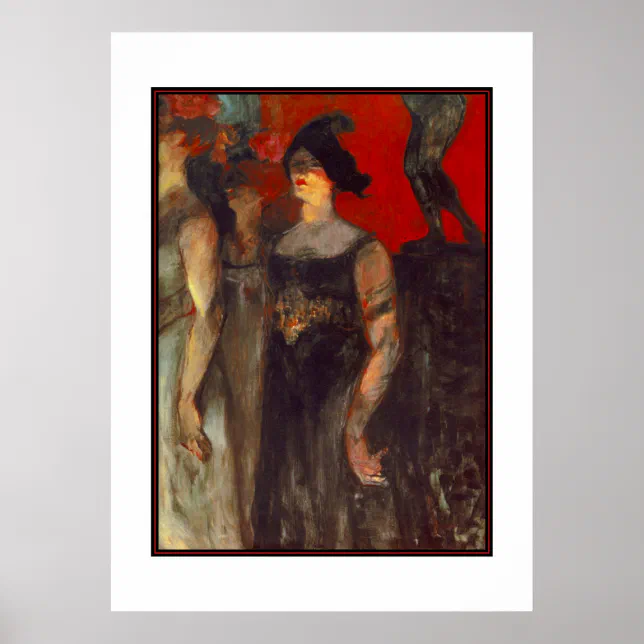 Poster Famous Artists Henri de Toulouse Lautrec | Zazzle