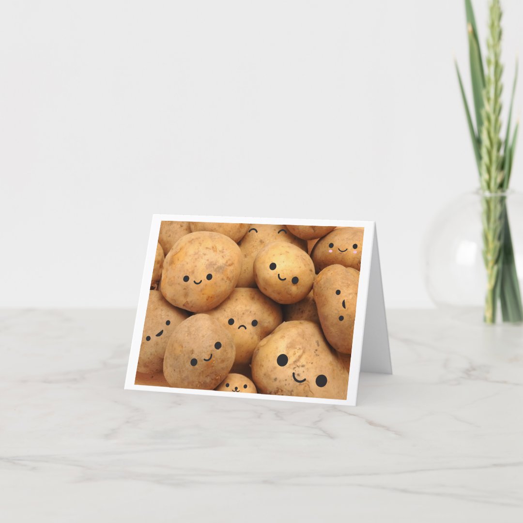 Potatoes Card | Zazzle