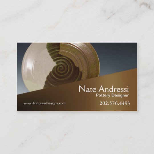 "Pottery Designer I" - Ceramics Business Card | Zazzle.co.uk