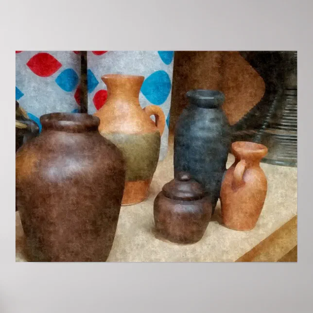 Pottery Display Poster | Zazzle