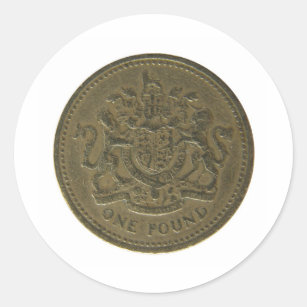 Coin Stickers & Labels | Zazzle UK