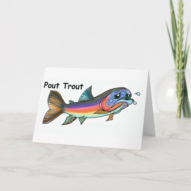 Trout Cards | Zazzle UK