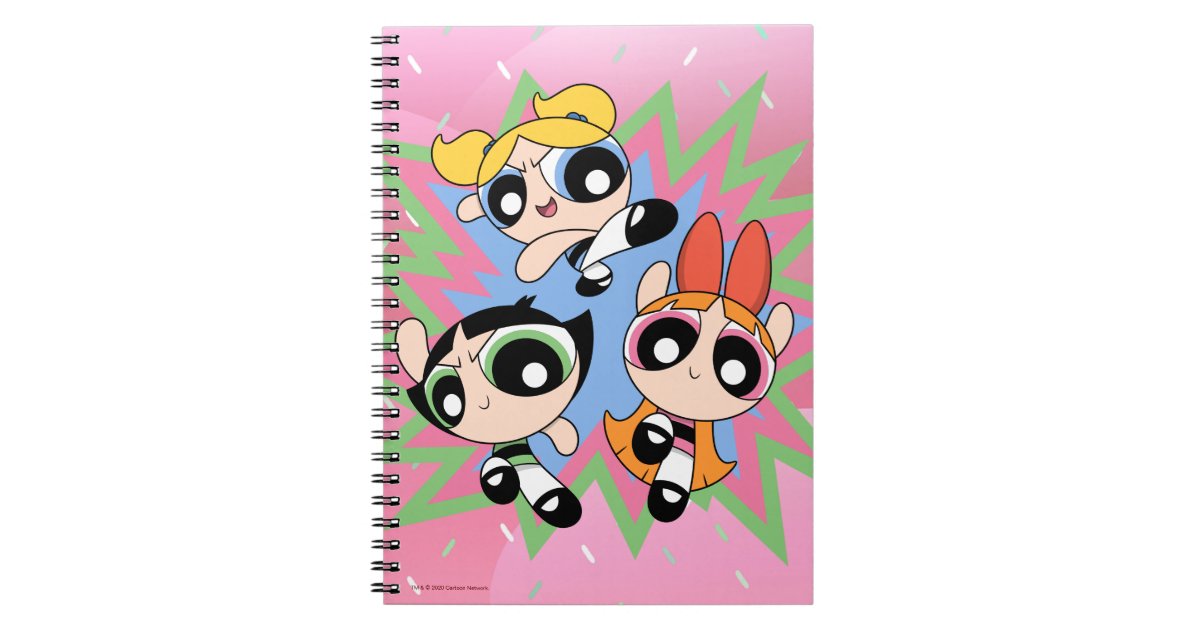 Powerpuff Girls Powfactor Notebook | Zazzle