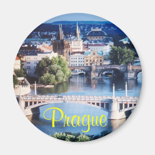 Prague fridge magnet | Zazzle.co.uk