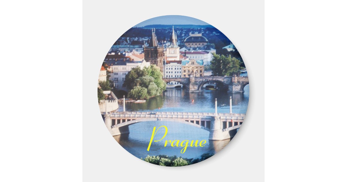 Prague magnet | Zazzle