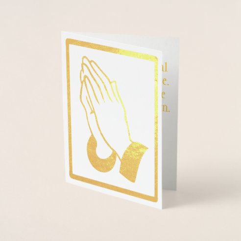 Praying Hands Cards | Zazzle UK