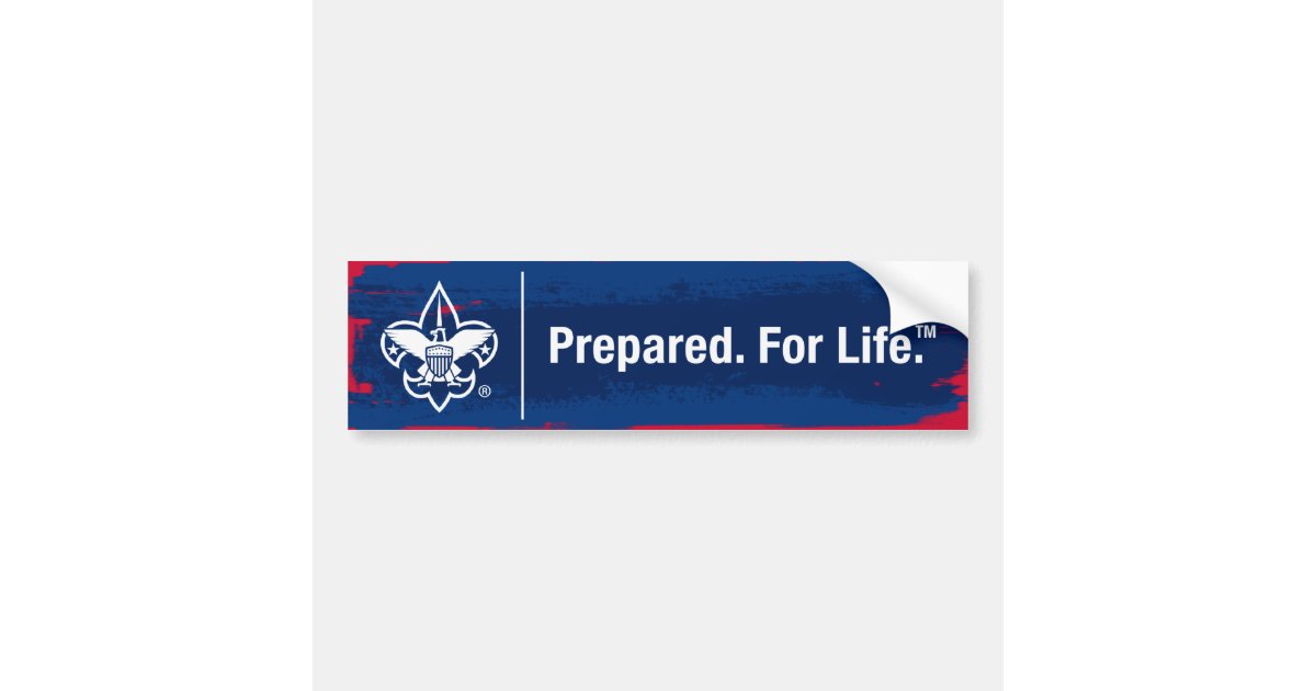 Prepared. For Life Bumper Sticker | Zazzle
