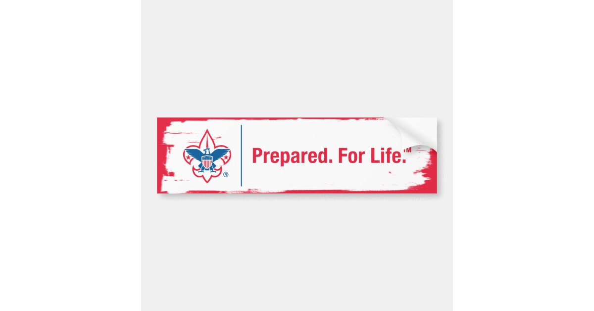 Prepared. For Life Bumper Sticker | Zazzle