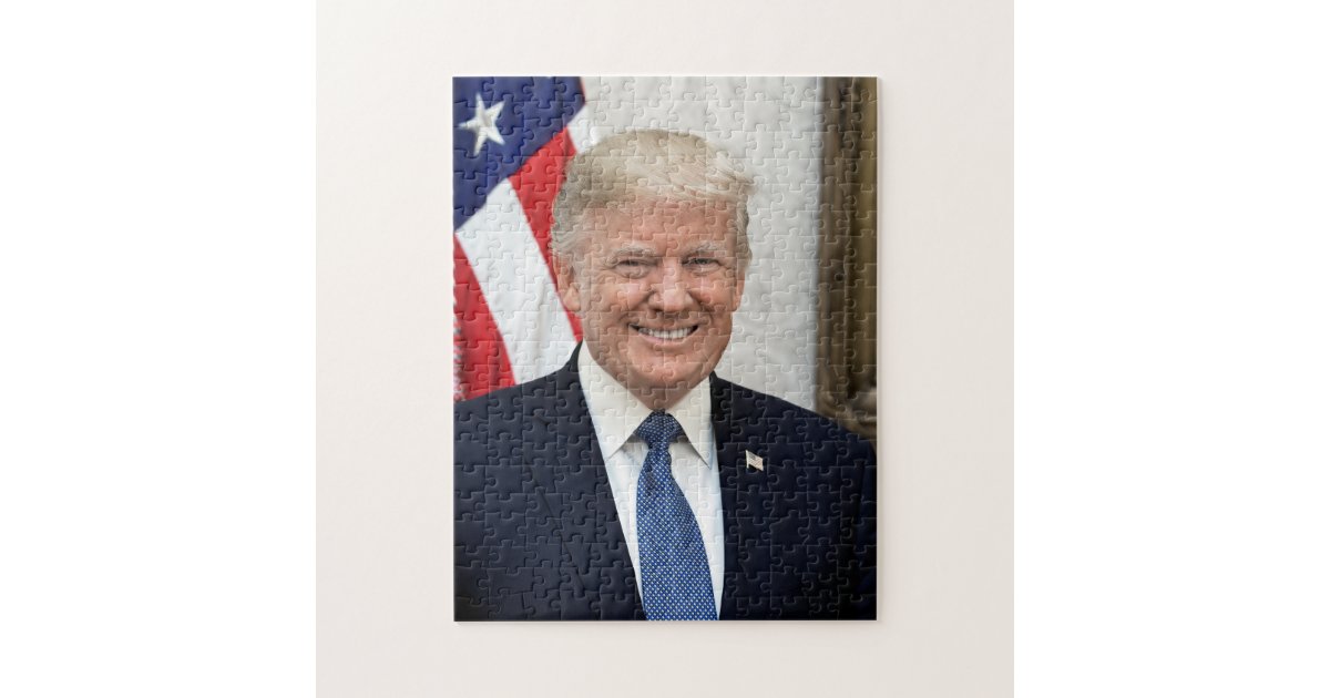 President Donald Trump Jigsaw Puzzle | Zazzle