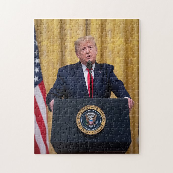 President Donald Trump Jigsaw Puzzle | Zazzle.co.uk
