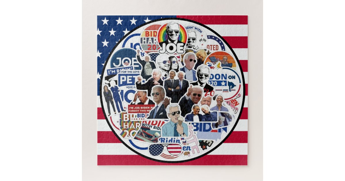 President Joe Biden Jigsaw Puzzle | Zazzle