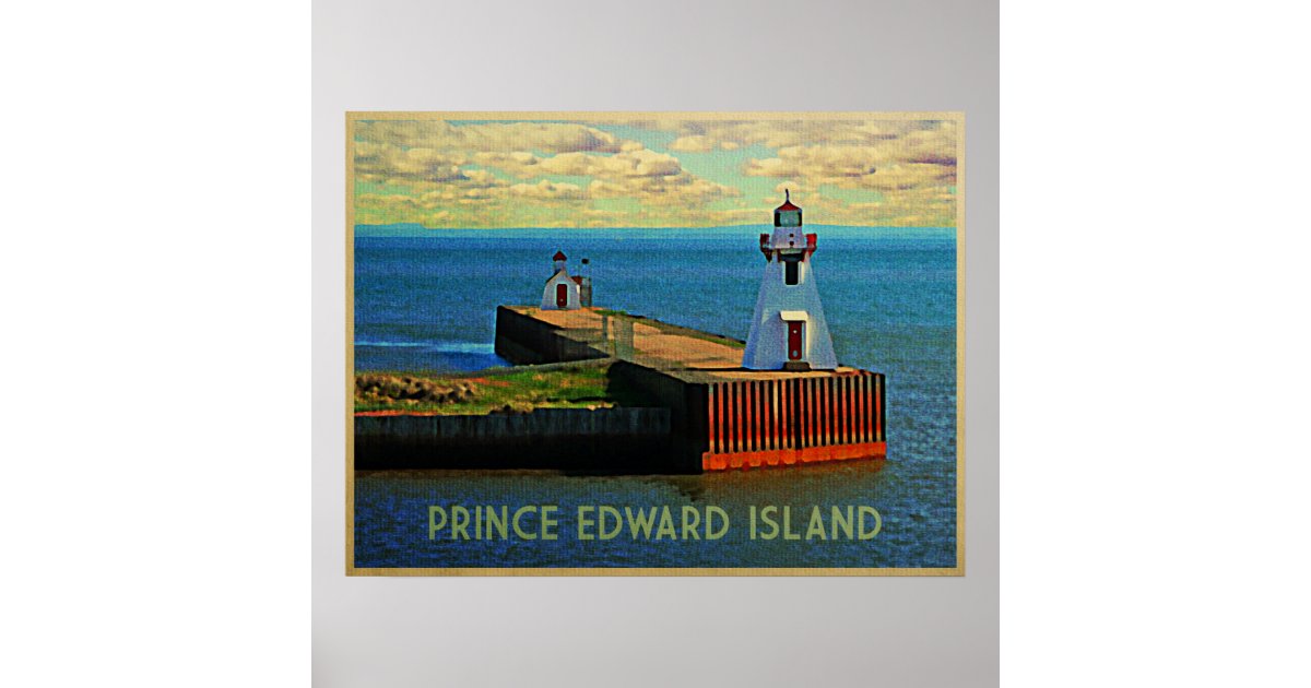 Prince Edward Island Lighthouse Poster | Zazzle