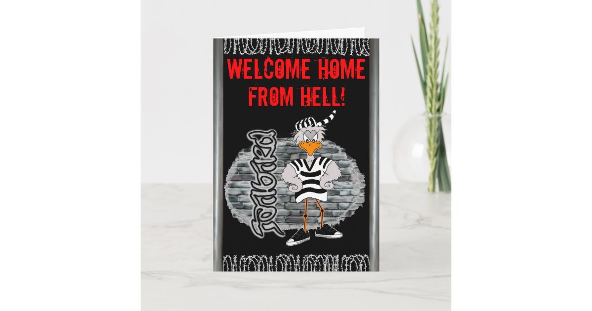 Prison Release card | Zazzle
