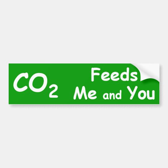 Pro-CO2 Bumper Sticker | Zazzle.co.uk