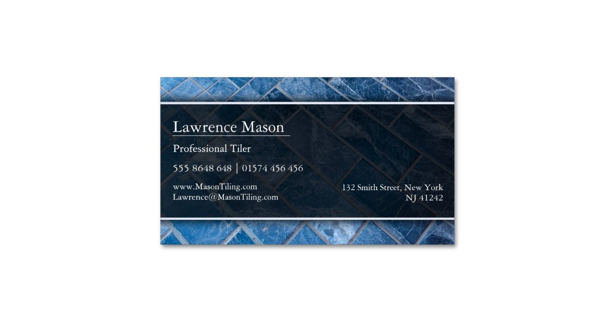 Professional Flooring and Tiler - Business Card | Zazzle