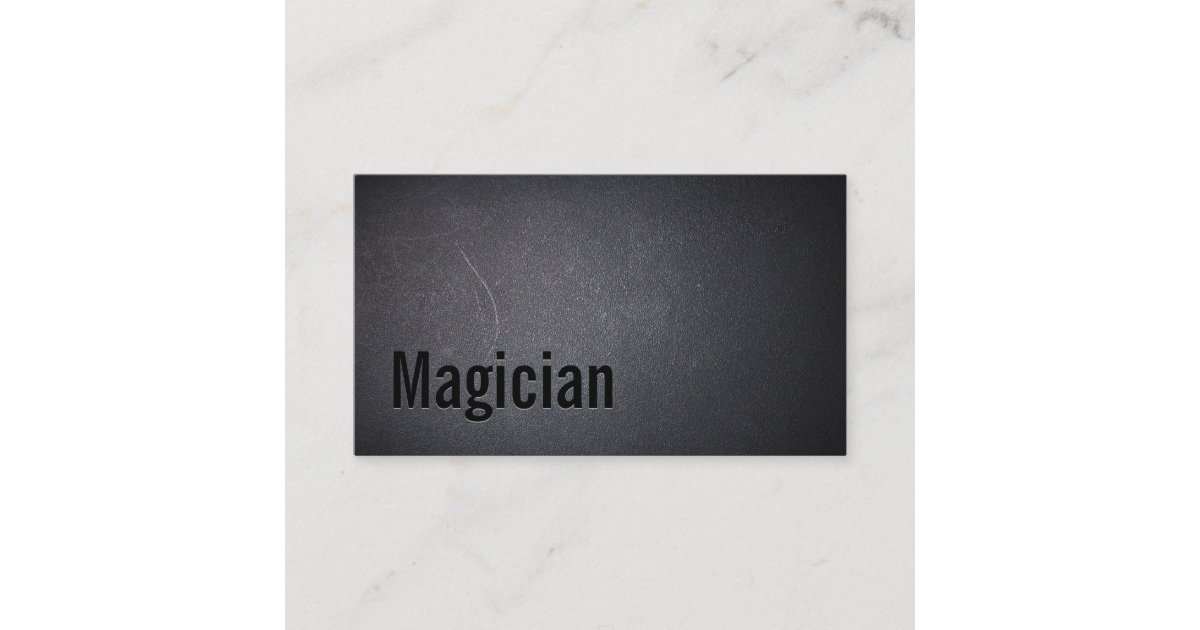 Professional Magician Business Cards | Zazzle