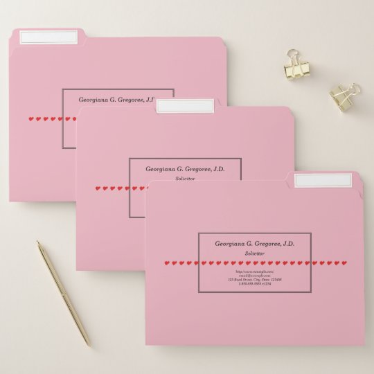 Professional Solicitor File Folders | Zazzle.co.uk