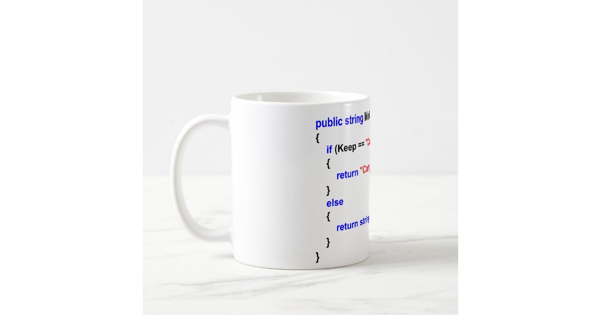 Programmers Keep Calm And Carry On Mug Zazzle 
