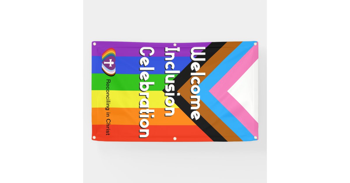 Progressive PRIDE Flag Banner - Vertical | Zazzle