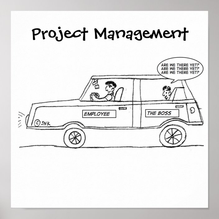 Project Management Poster | Zazzle.co.uk