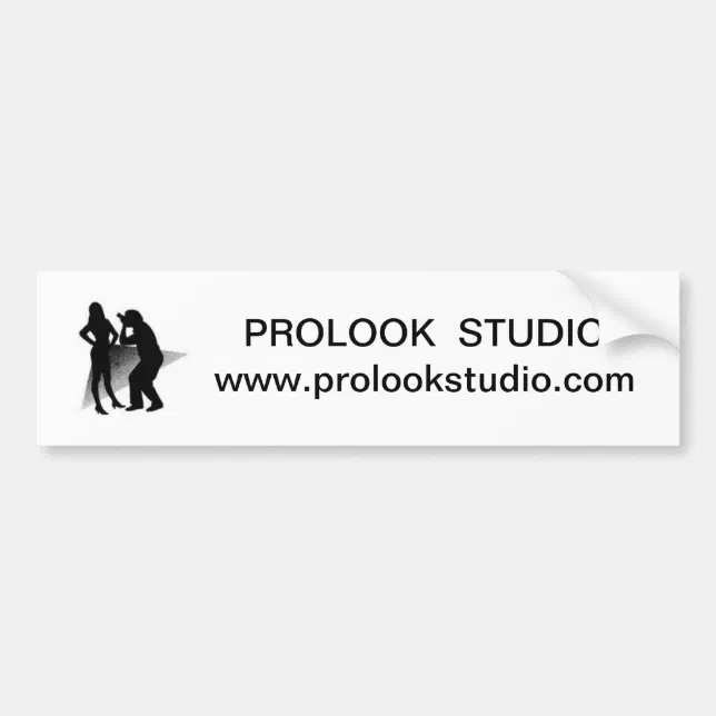 Prolook Studio Bumper Sticker | Zazzle