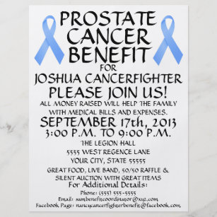 Prostate Cancer Flyers | Zazzle.co.uk