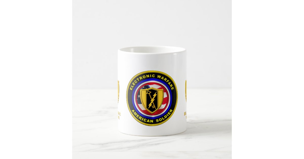 Proud Army Veteran Electronic Warfare Coffee Mug | Zazzle