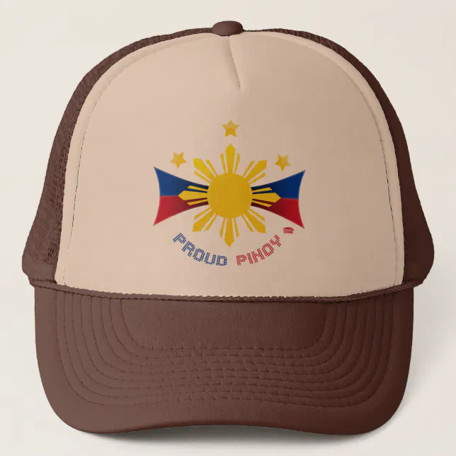Proud Pinoy Trucker Hat | Zazzle