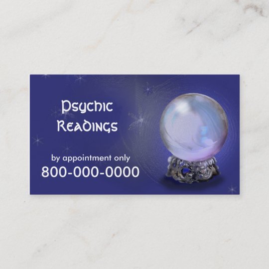 PSYCHIC Readings Business Card | Zazzle.co.uk