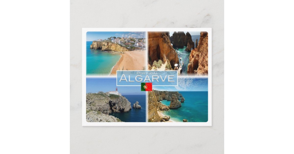 PT Portugal - Algarve - Postcard | Zazzle