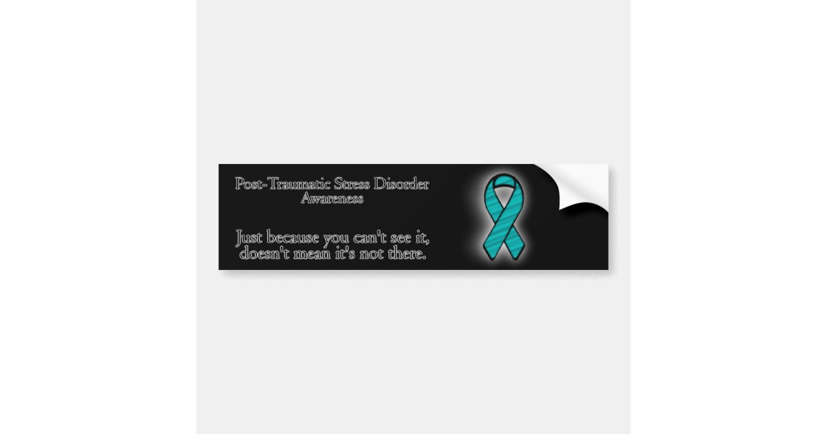 PTSD Awareness Bumper Sticker | Zazzle
