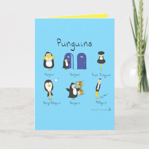 Funny Penguin Cards | Zazzle UK