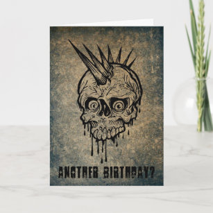 Punk Birthday Cards | Zazzle UK