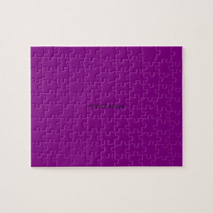 purple jigsaw puzzle | Zazzle.co.uk
