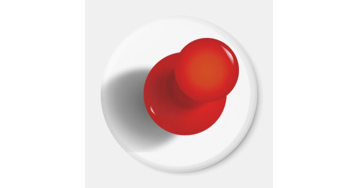 Push Pin Magnet | Zazzle