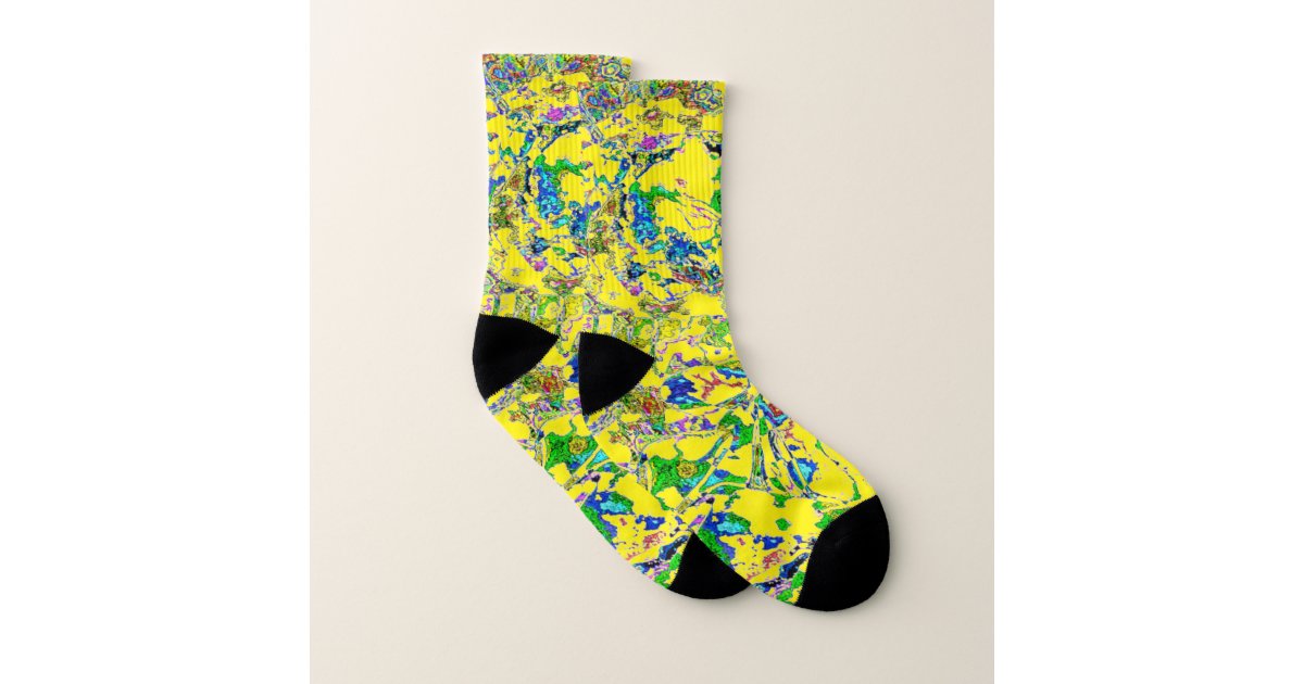 "Putting on the Ritz" All-Over Print Socks | Zazzle