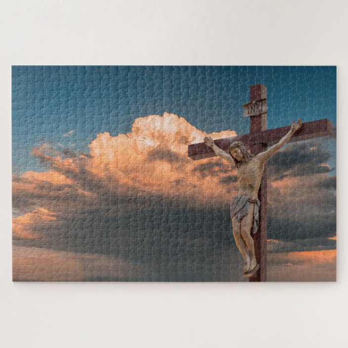 Puzzle:The Crucifixion Jigsaw Puzzle | Zazzle.co.uk