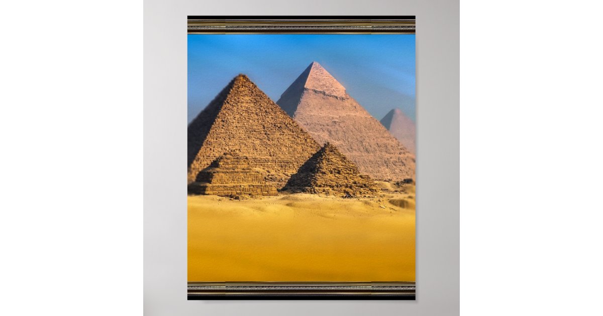 Pyramids Poster | Zazzle