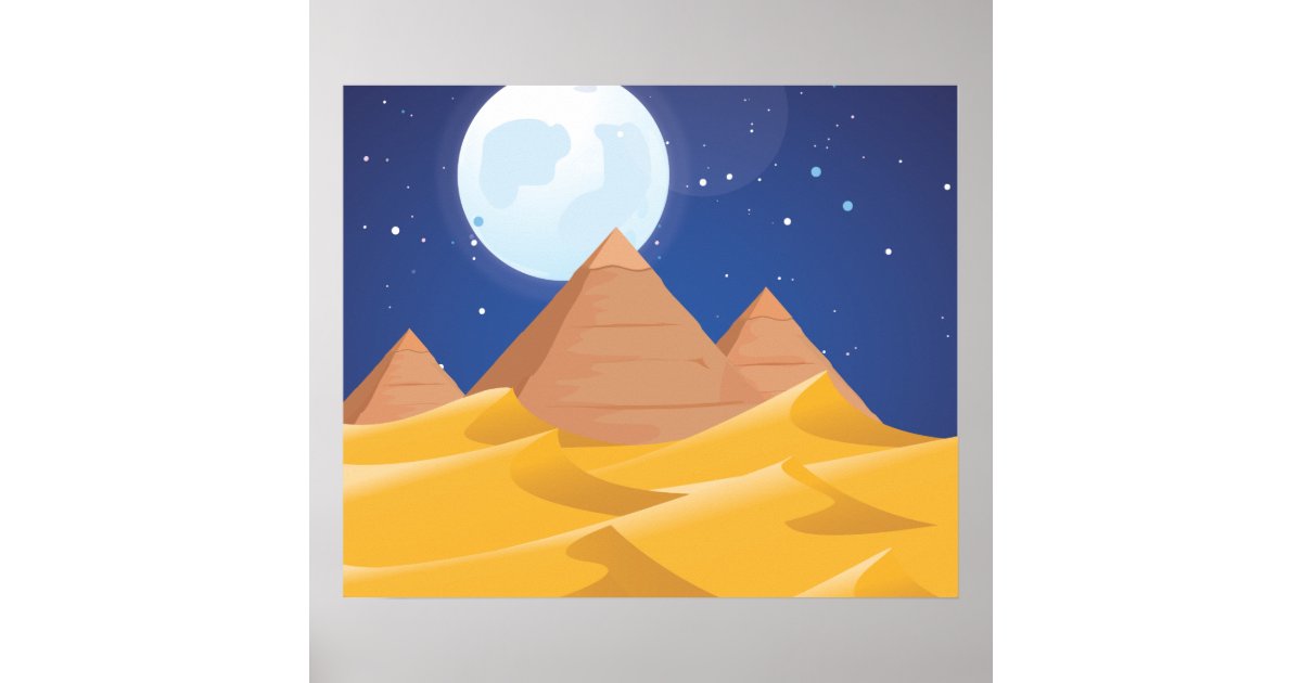 Pyramids Poster | Zazzle