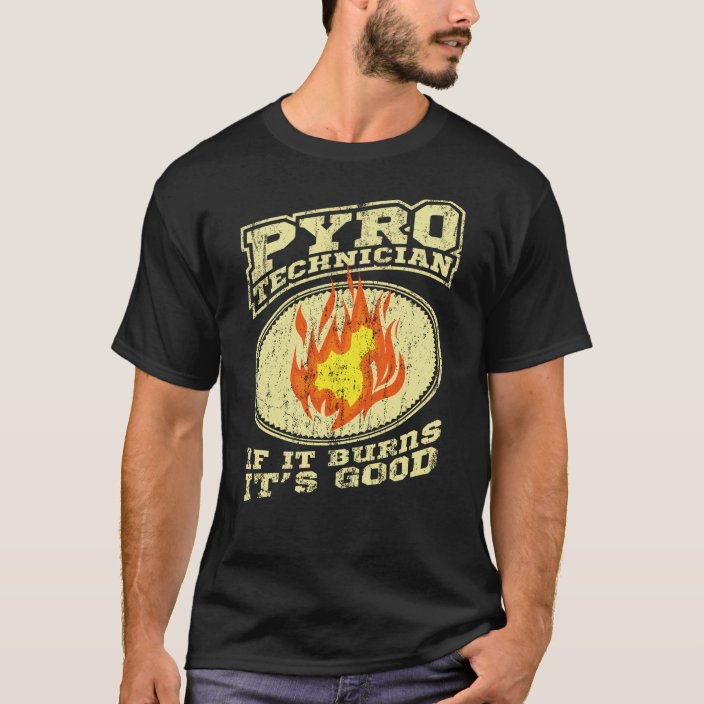 Pyrotechnician Crew Pyrotechnics Fireworks Pyro T-Shirt | Zazzle.co.uk