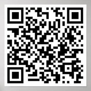 Qr Code Posters & Prints | Zazzle UK