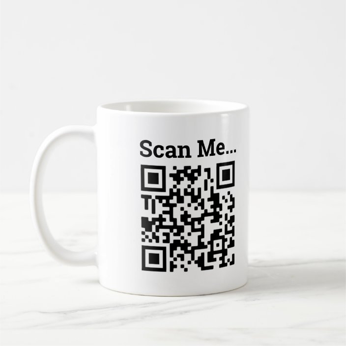 QR Code Design Coffee Mug | Zazzle.co.uk