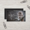 QR Code Night Owl Business Card | Zazzle